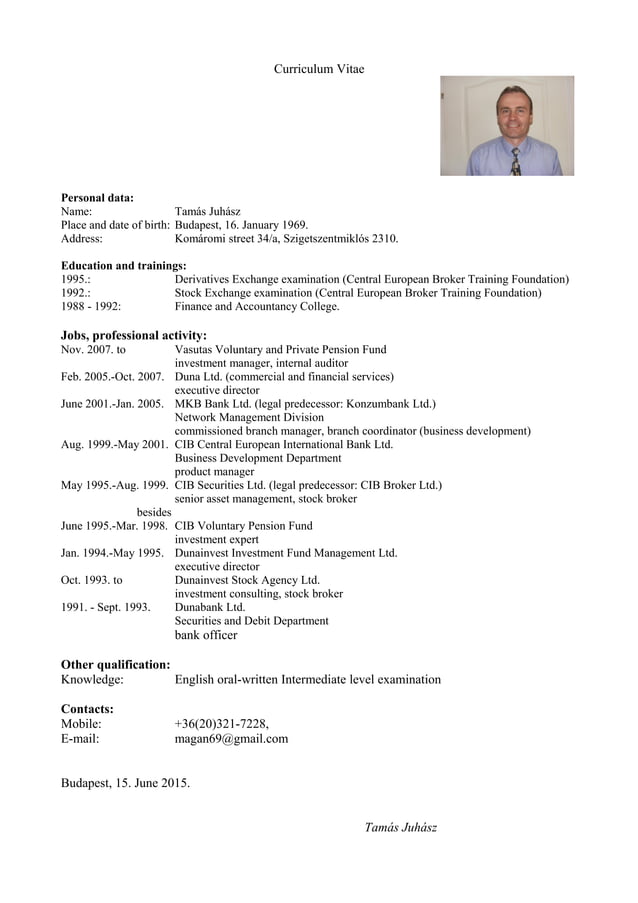 curriculumvitae | DOC