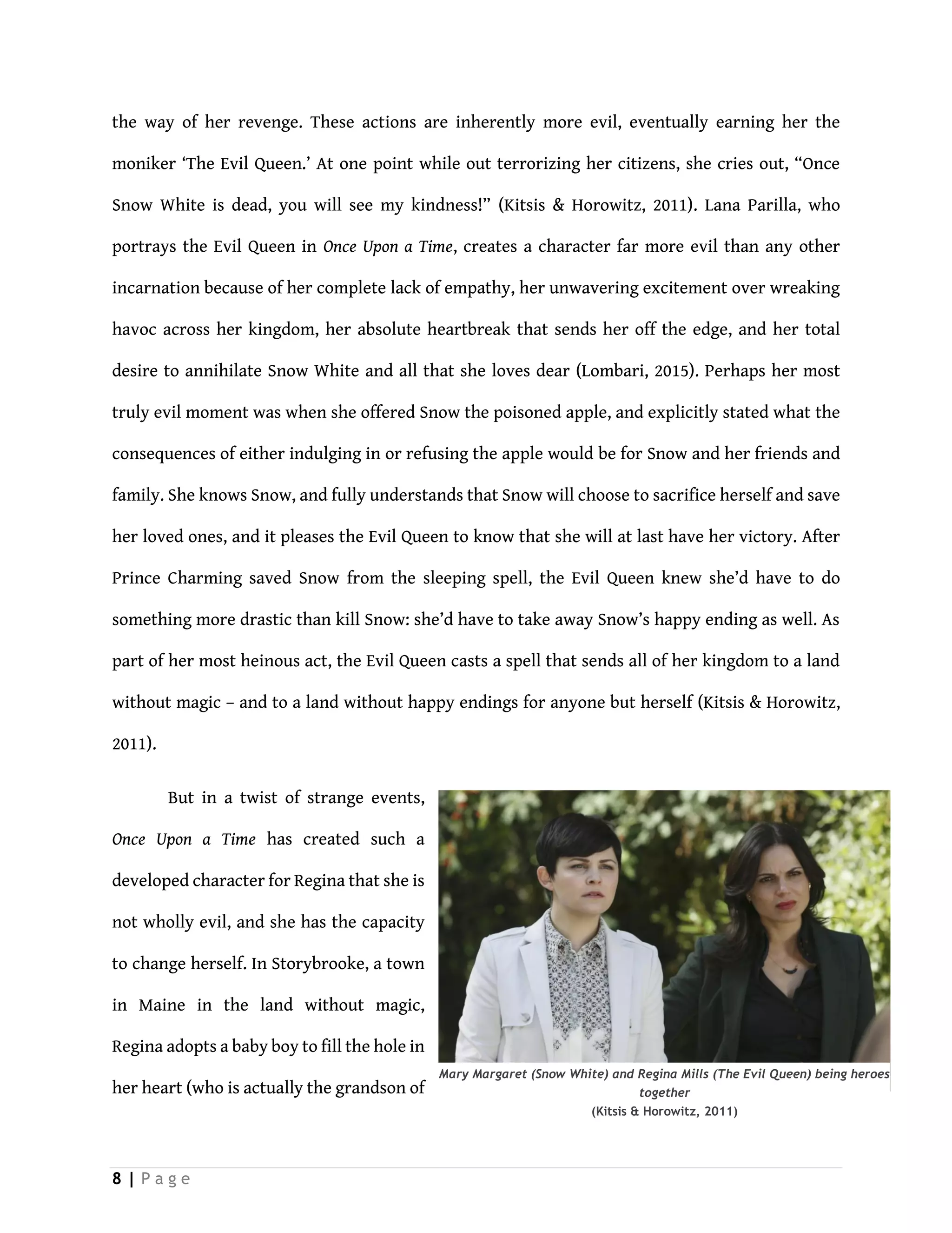 Swiatek - Snow White to OUAT Analysis | PDF