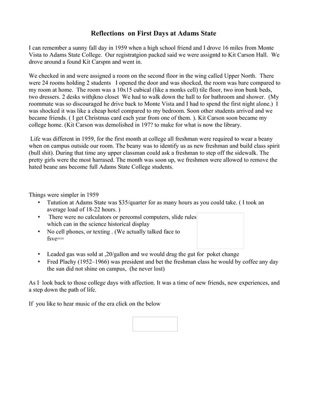 Reflection Day 1 | ODT