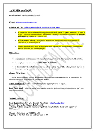 Mayank Mathur- New | PDF