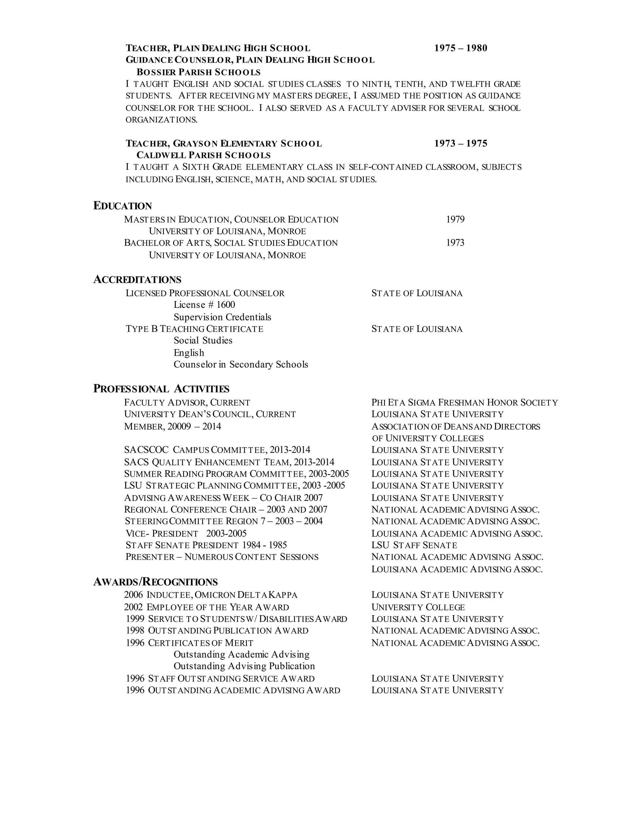 Resume - Paul Ivey 2014 | DOCX