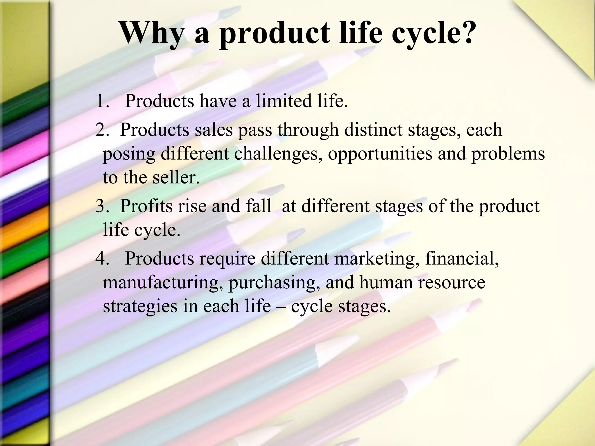 8966 product life cycle & marketing strategies | PPT