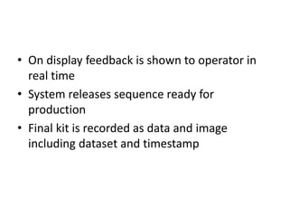 Automated Image Data Capturing | PPT