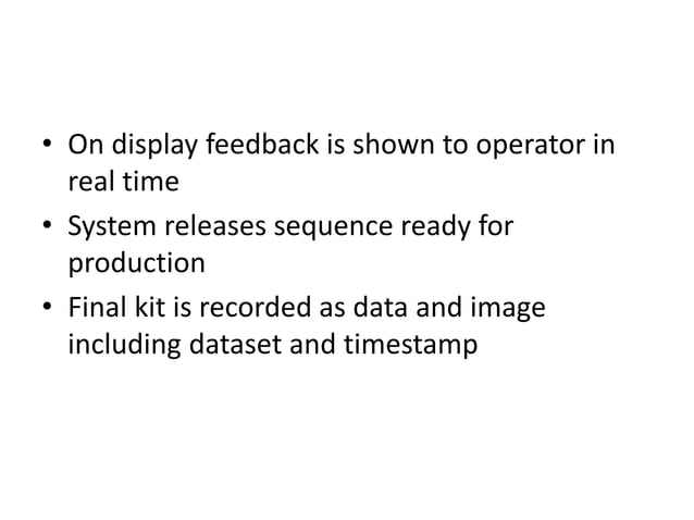 Automated Image Data Capturing | PPT