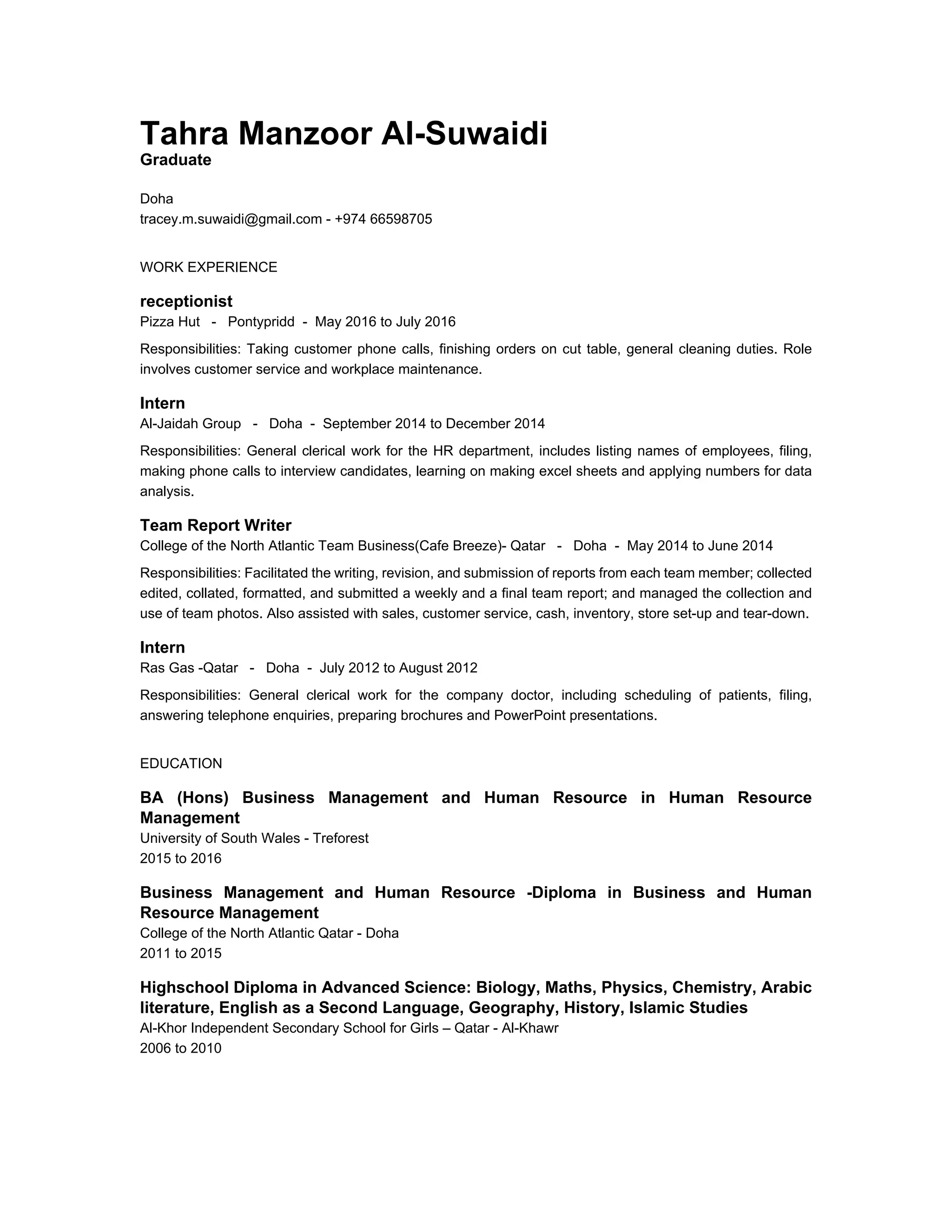 Tahra-Manzoor-Al-Suwaidi | PDF