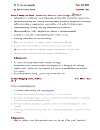 Saidur Rahman =Resume | DOC