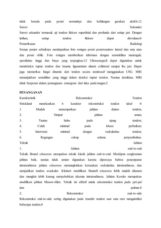 89754754 trauma-tendon-tangan | DOCX