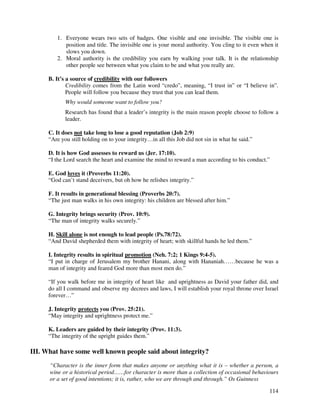 Integrity and Ethics in Business | PDF