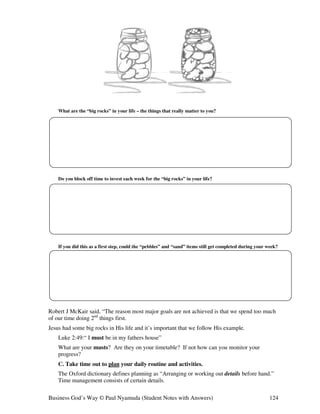 From Time Management to Personal Management | PDF