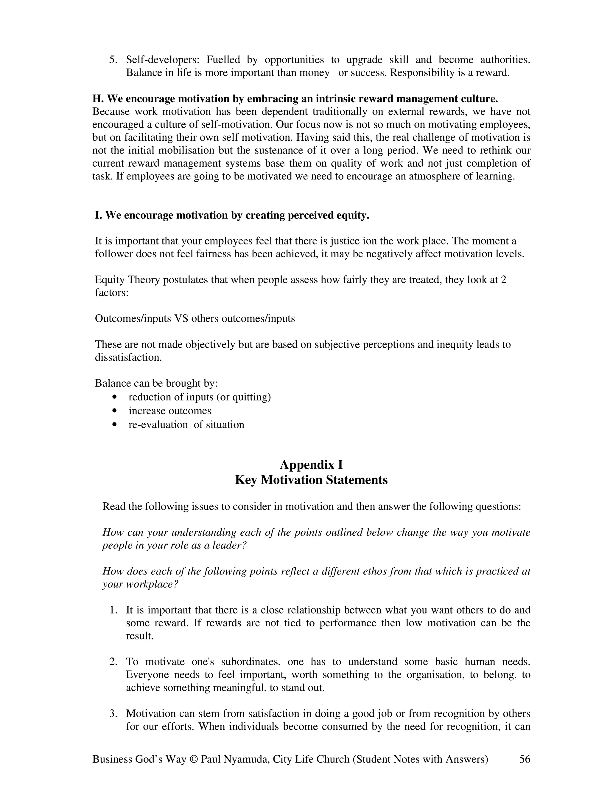 Understanding Motivation | PDF