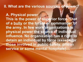 Managing Power and Politics | PPT