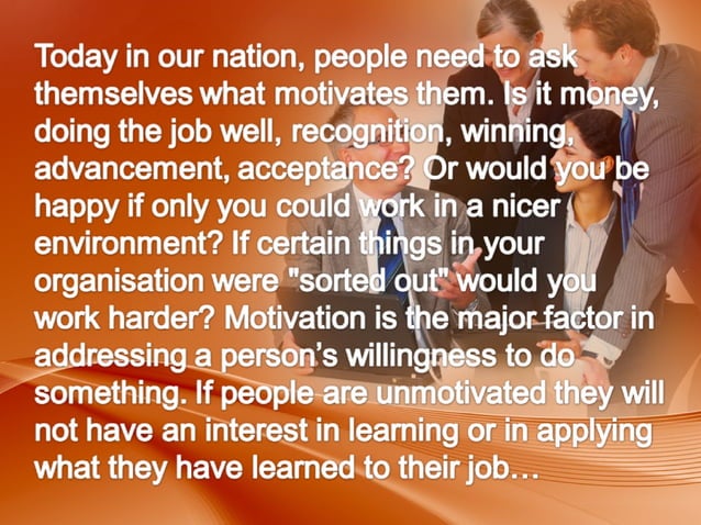 Understanding Motivation | PPT