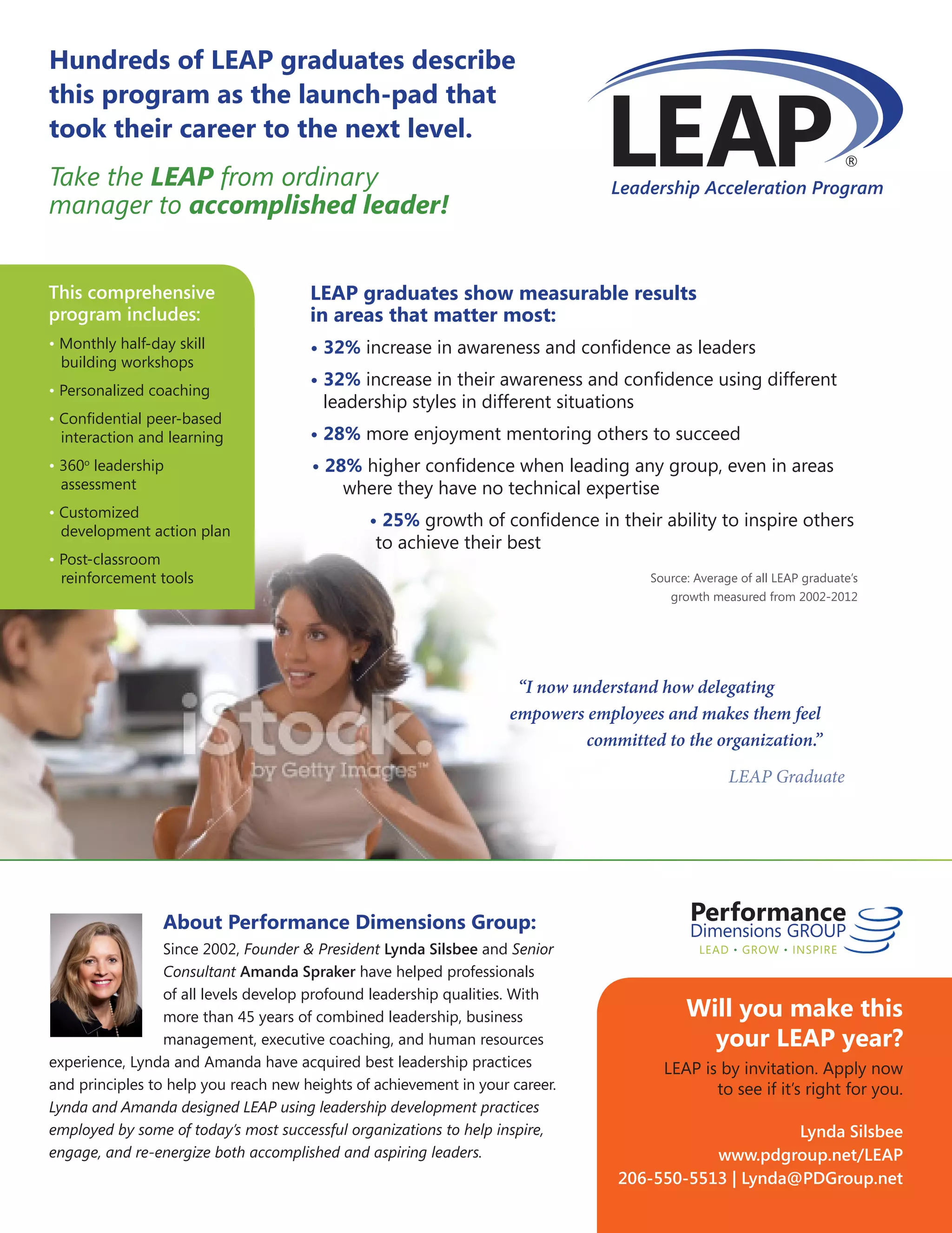 leap_leadership_acceleration_flier_2014_edition | PDF | Business ...