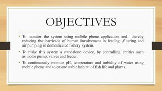 IoT enabled automatic aquaponics system | PPTX