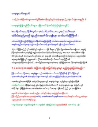Flyer to Myanmar 1 | PDF