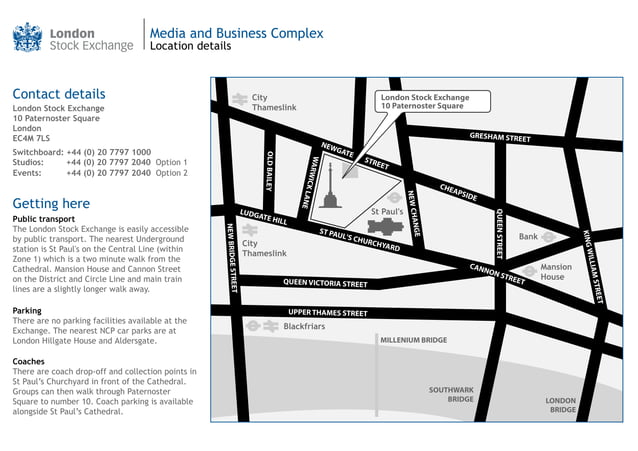 London Stock Exchange_map | PPT
