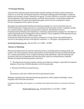 Example Resume | DOC