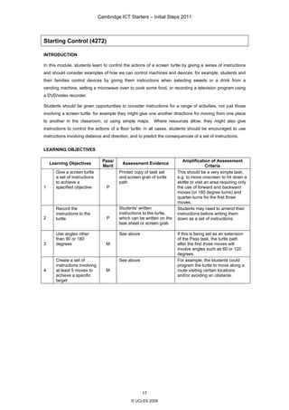 Cambridge ICT Starters | PDF
