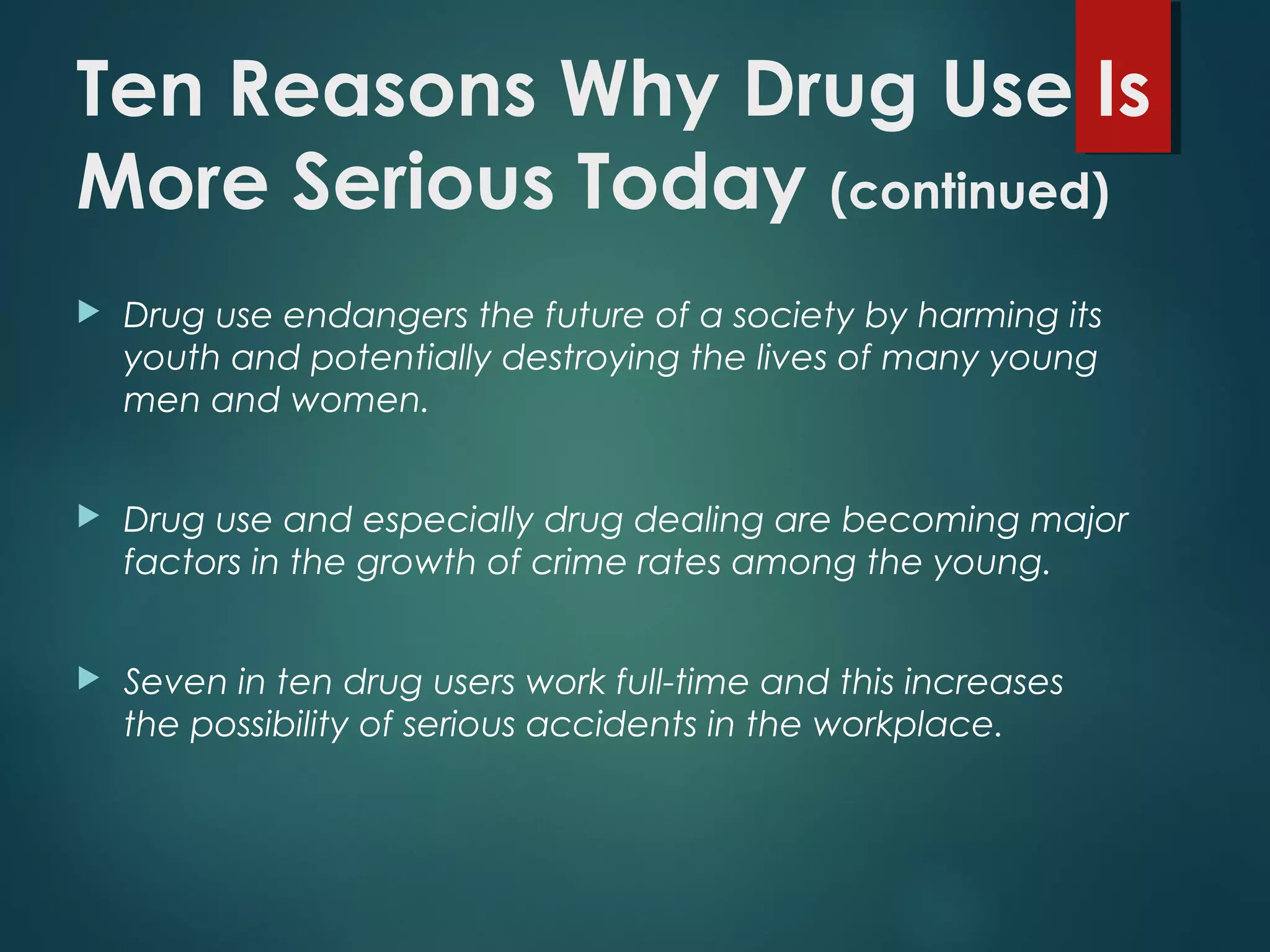 Drugs & Society Chapter 2 | PPT