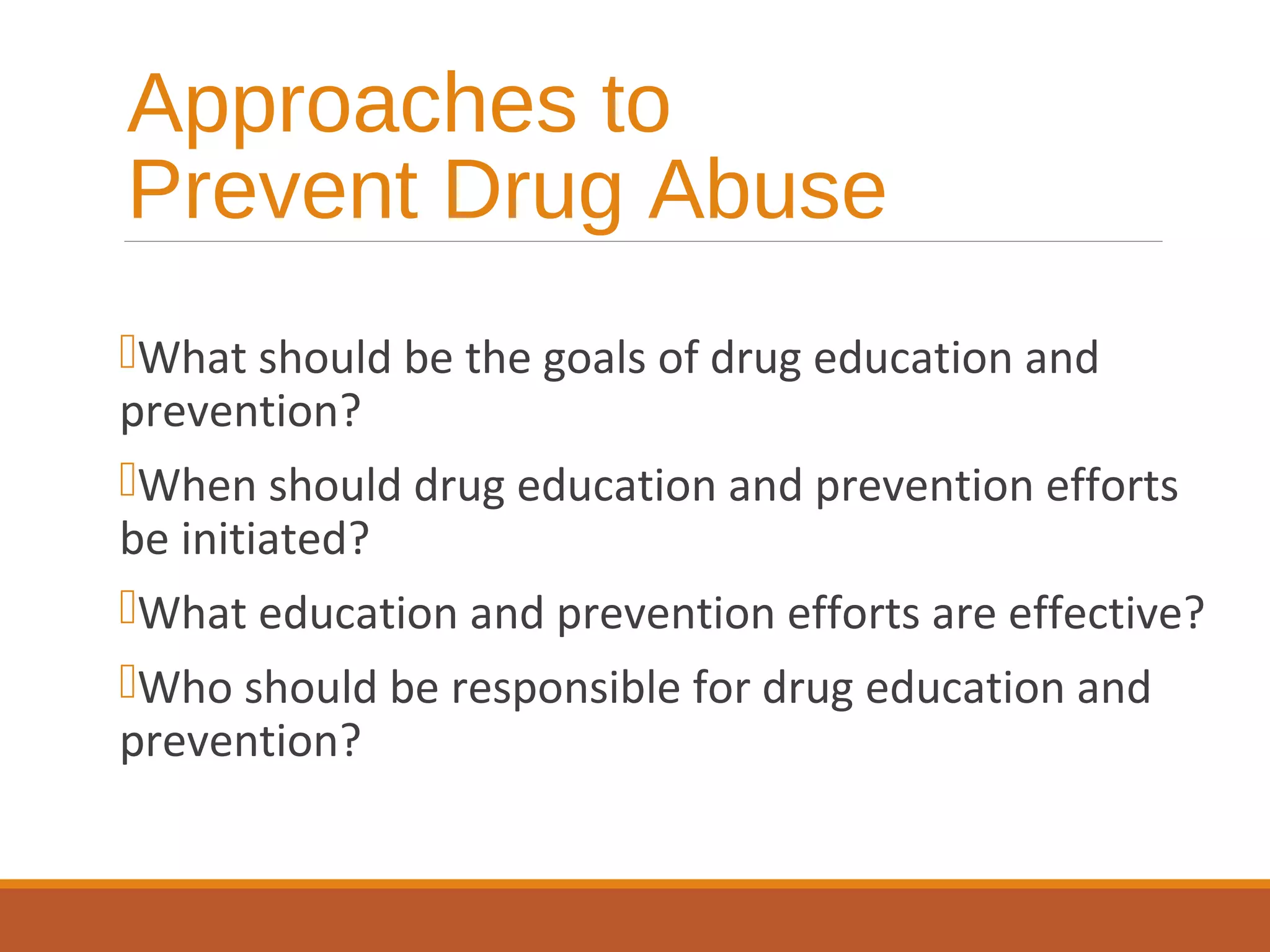 Prevention of Drug Abuse | PPT