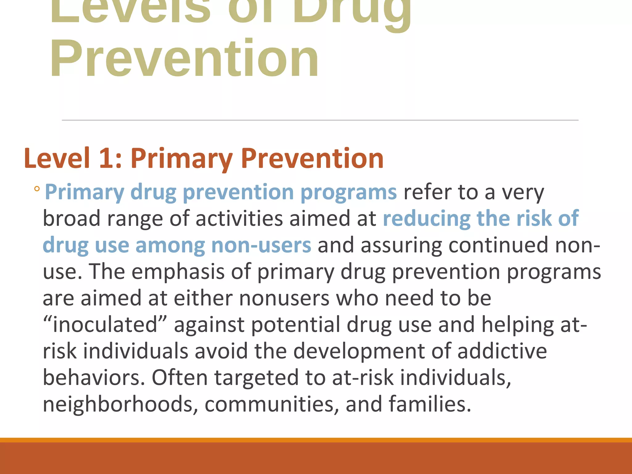 Prevention of Drug Abuse | PPT