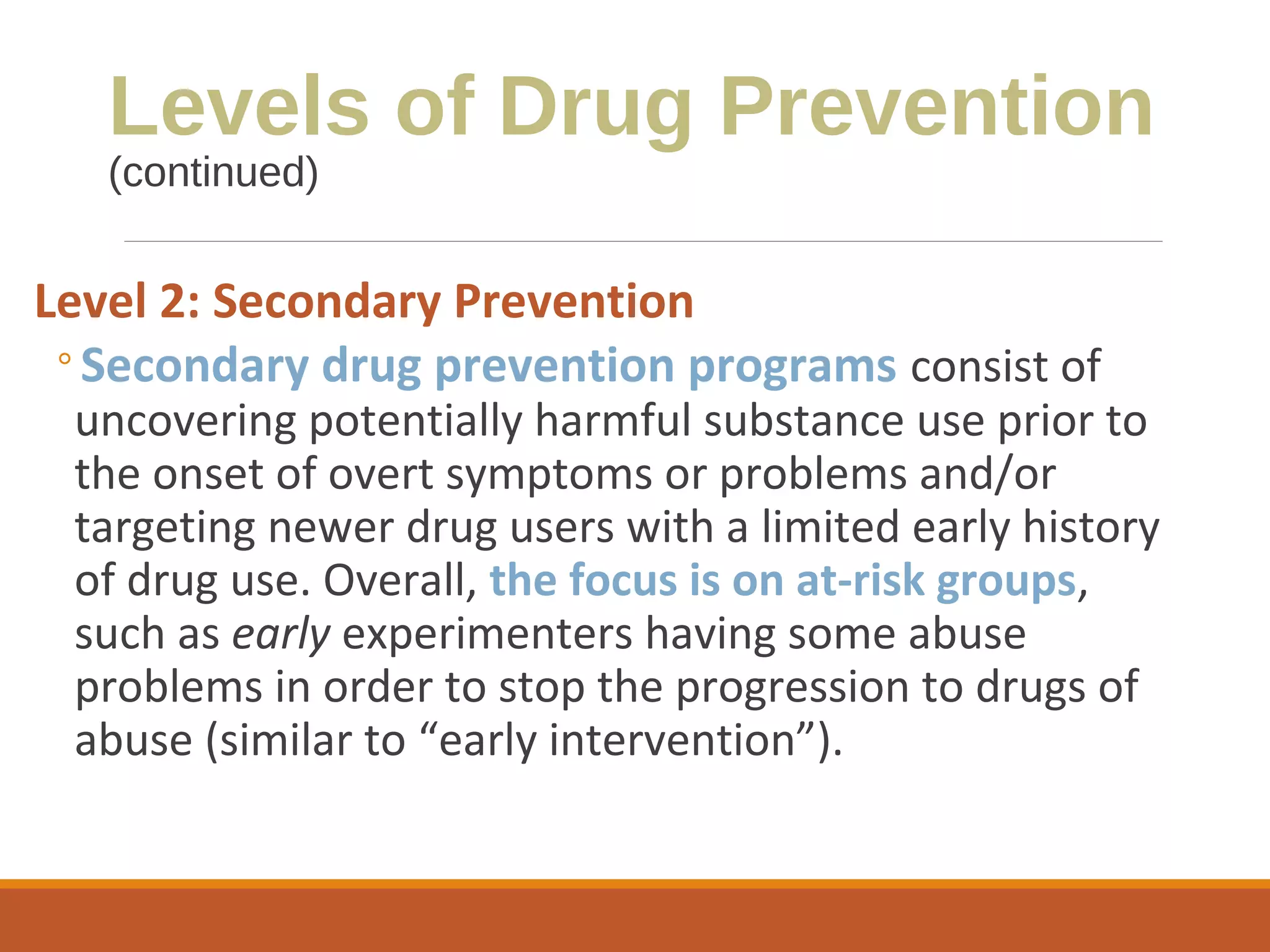 Prevention of Drug Abuse | PPT