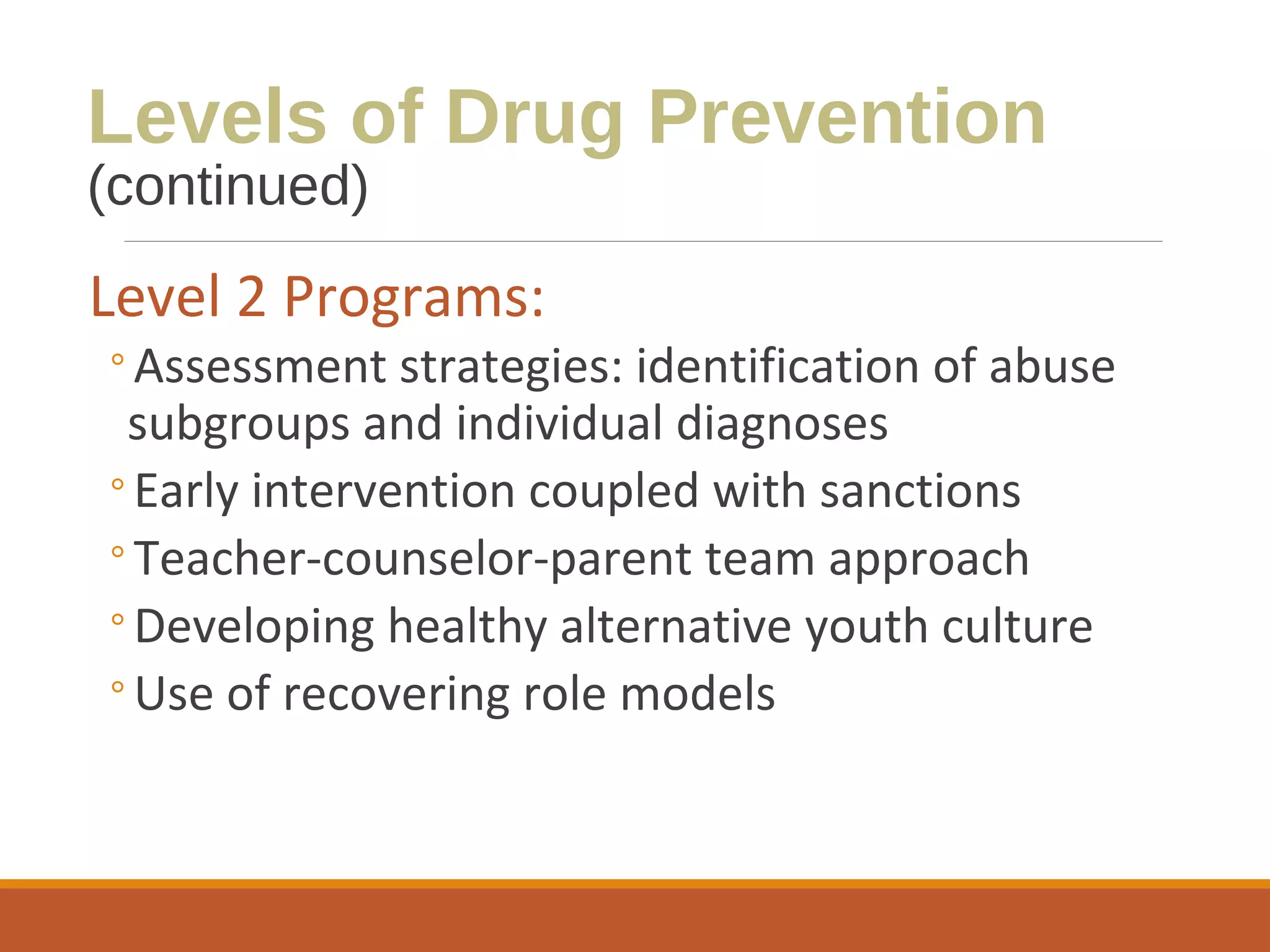 Prevention of Drug Abuse | PPT