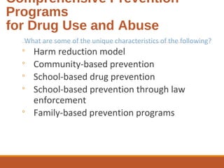 Prevention of Drug Abuse | PPT