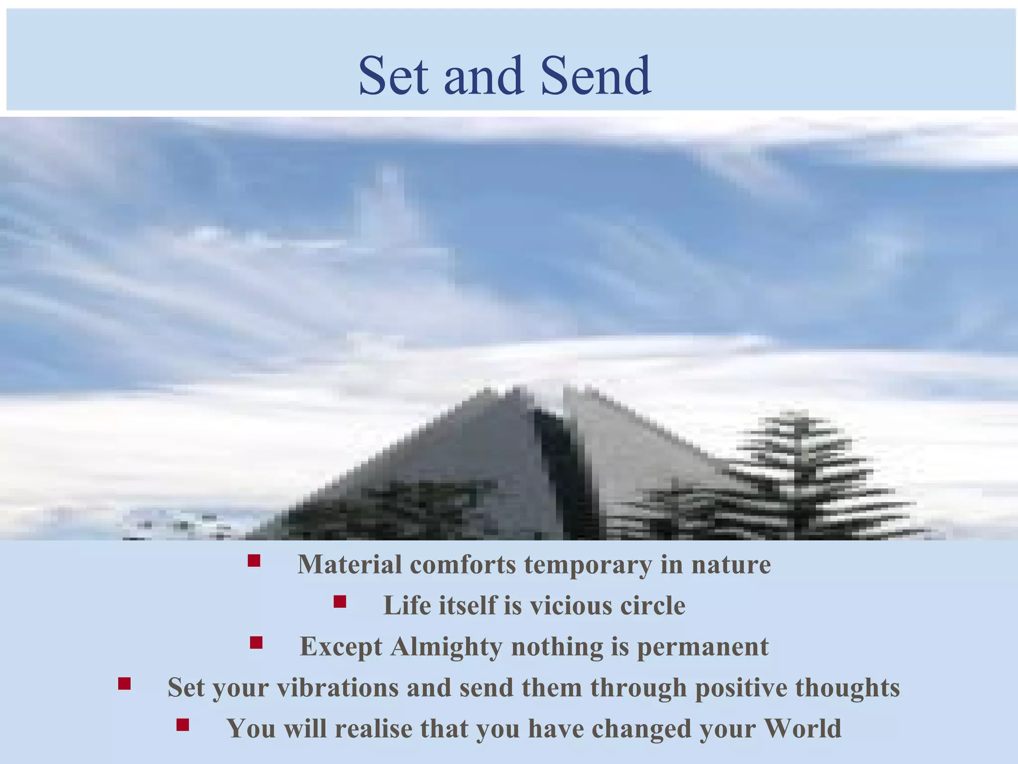 Vibrations of positive thinking[1] | PPT