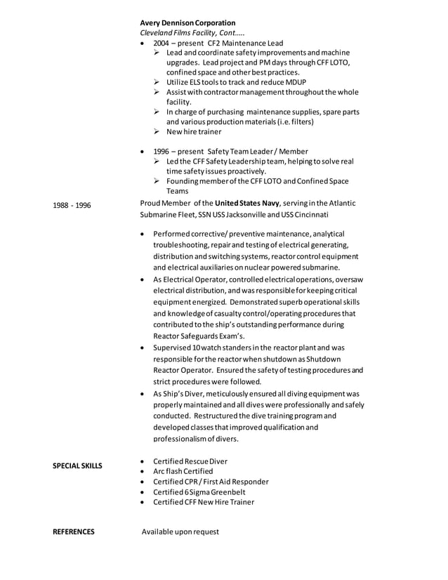 Potter, Robert Resume | DOCX