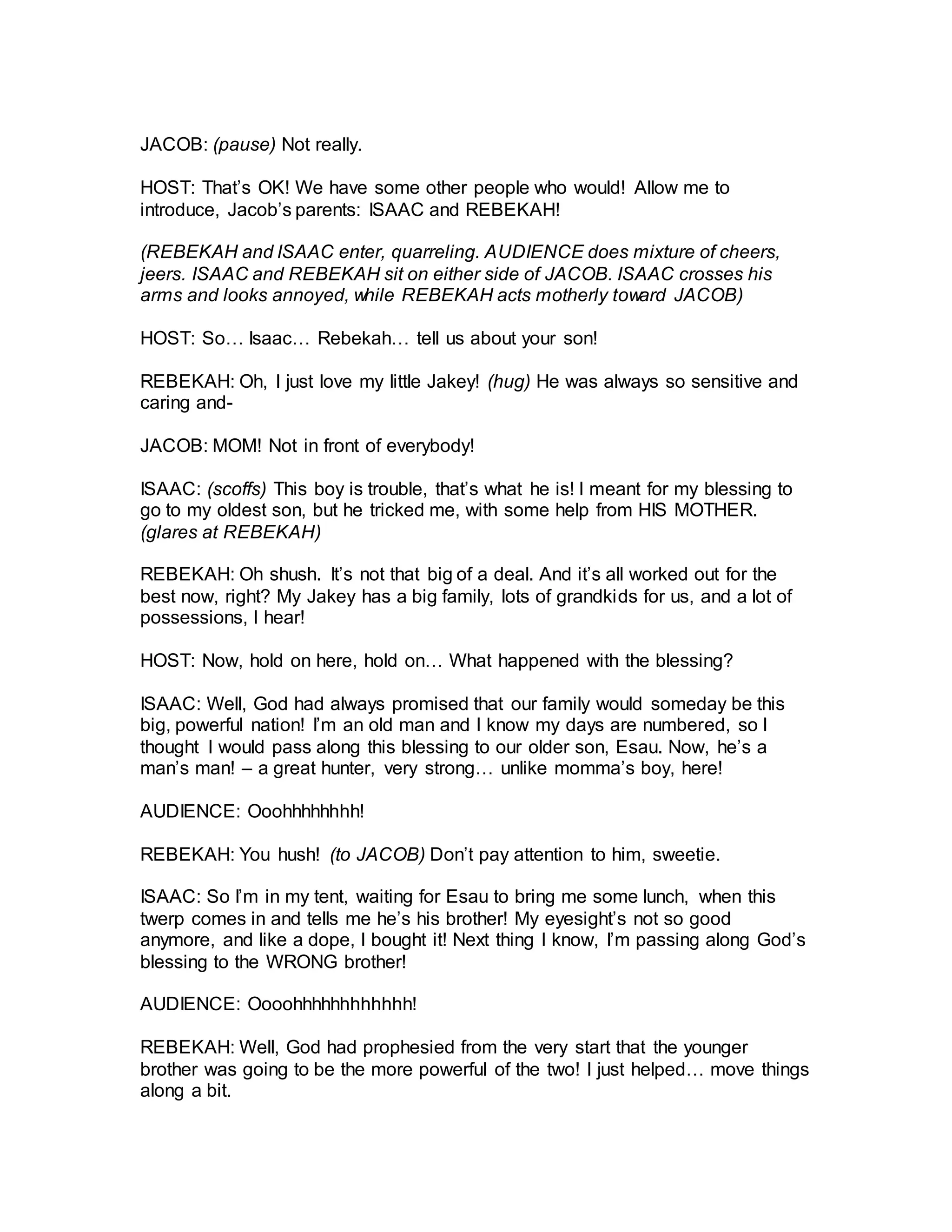 wrestle script1 | PDF