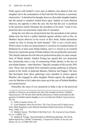 cow protection paper | PDF