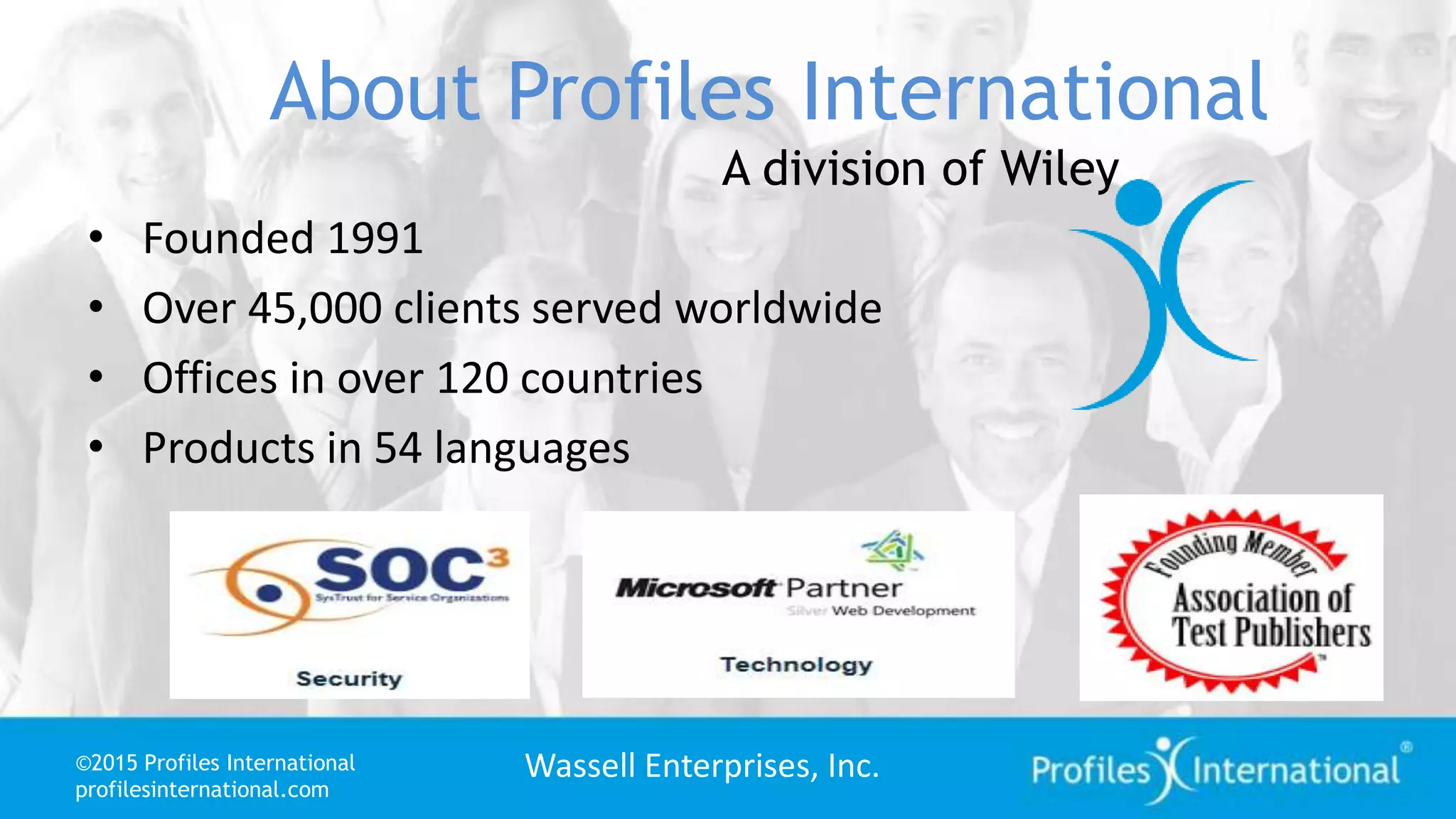 Science and technology of ProfilesXT | PPT