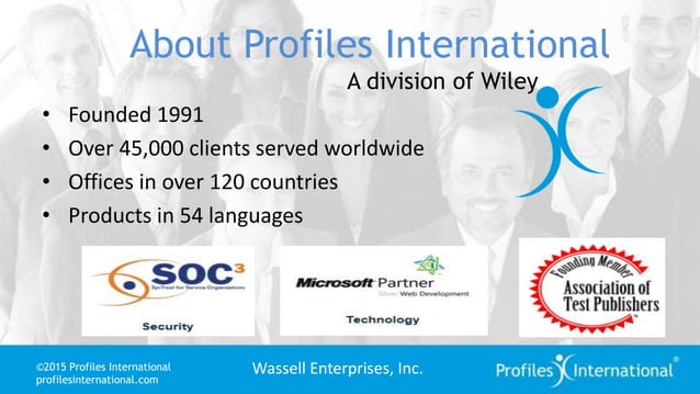 Science and technology of ProfilesXT | PPT