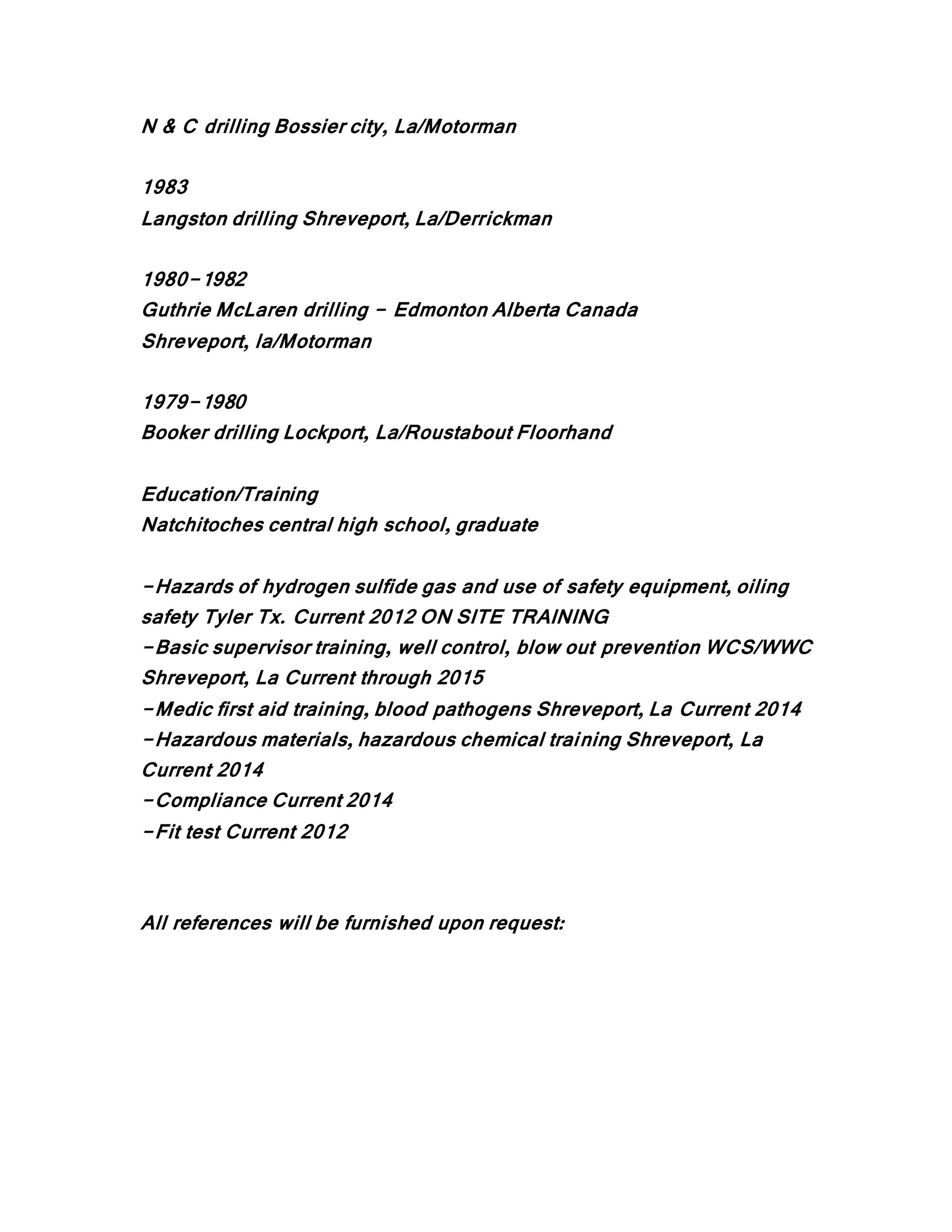 wendell resume | PDF