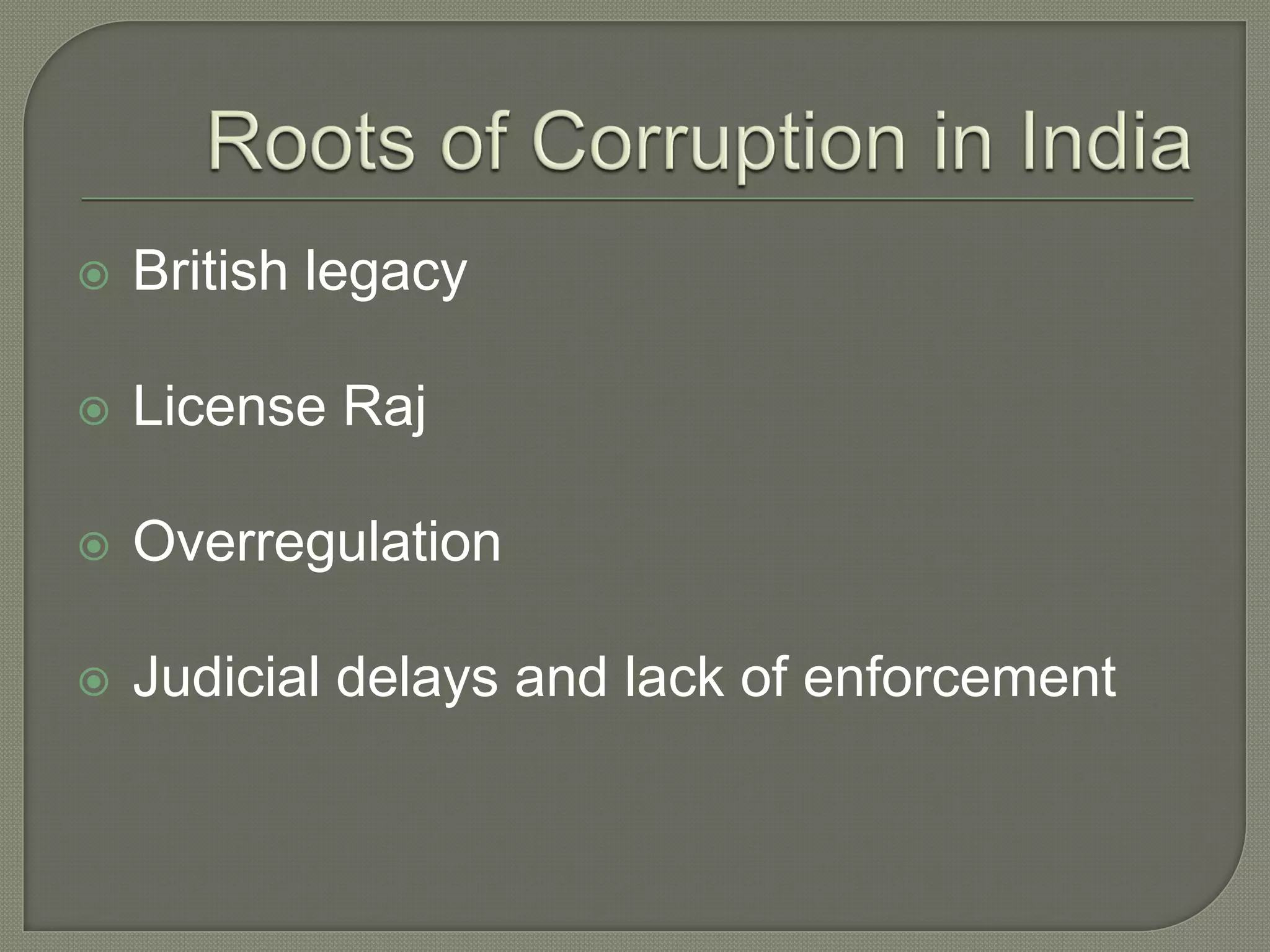Presentation_corruption risks in India | PDF