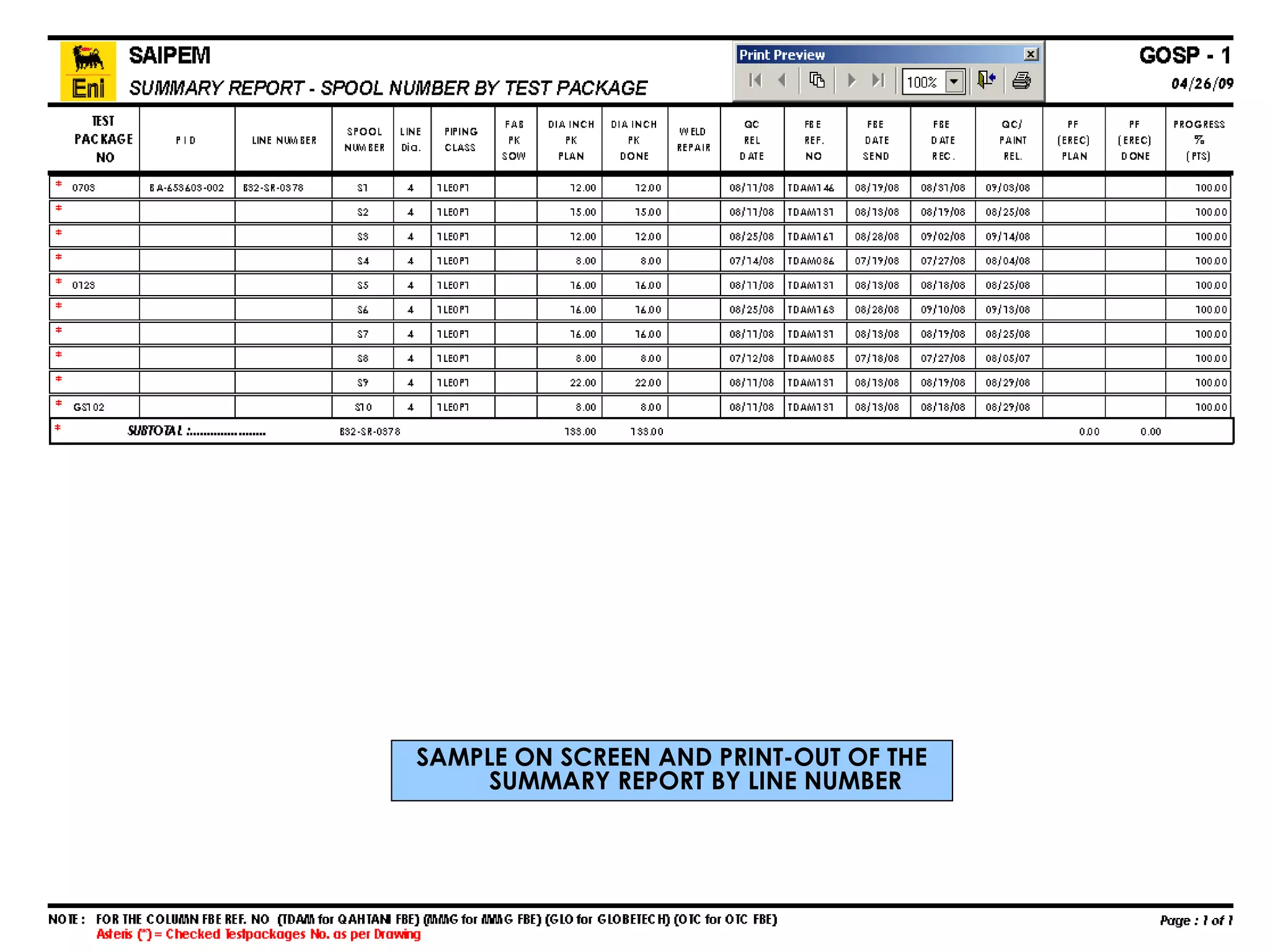 SPOOL TRACKING SYSTEM | PPT