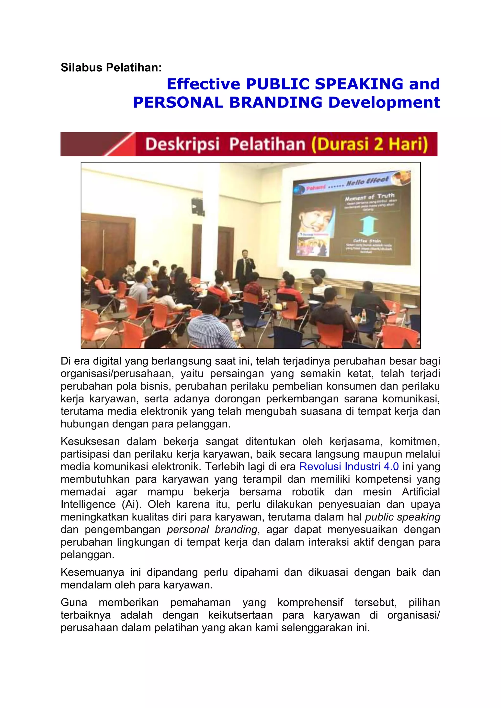89a. Silabus Pelatihan_Effective Public Speaking & Personal Branding ...