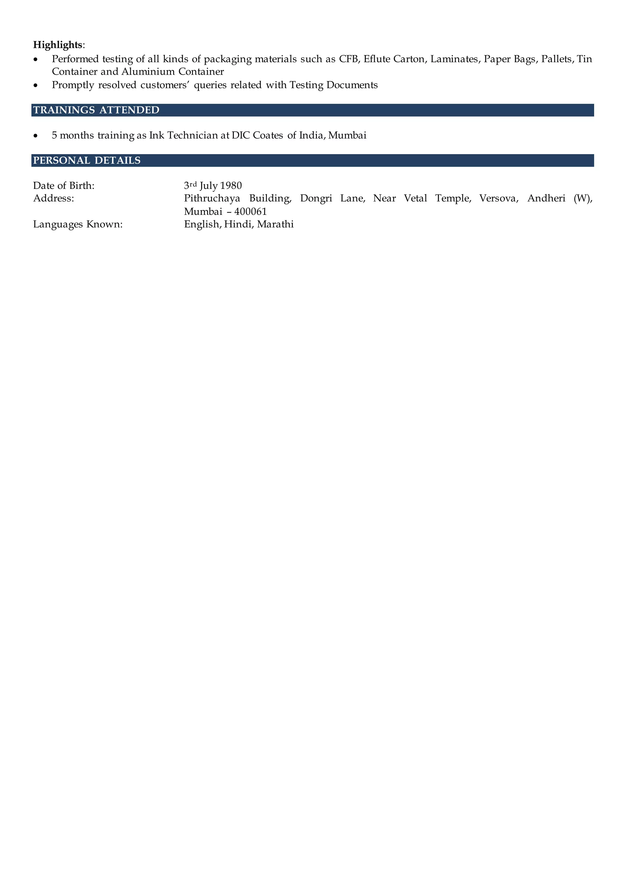 deepak resume | DOCX