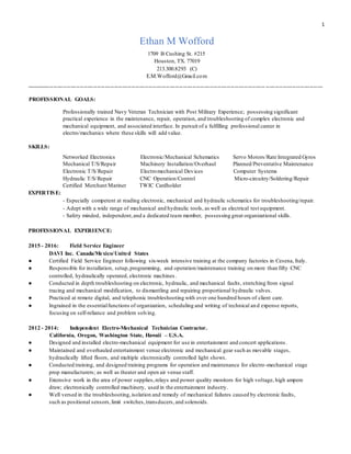 Ethan Resume | DOCX