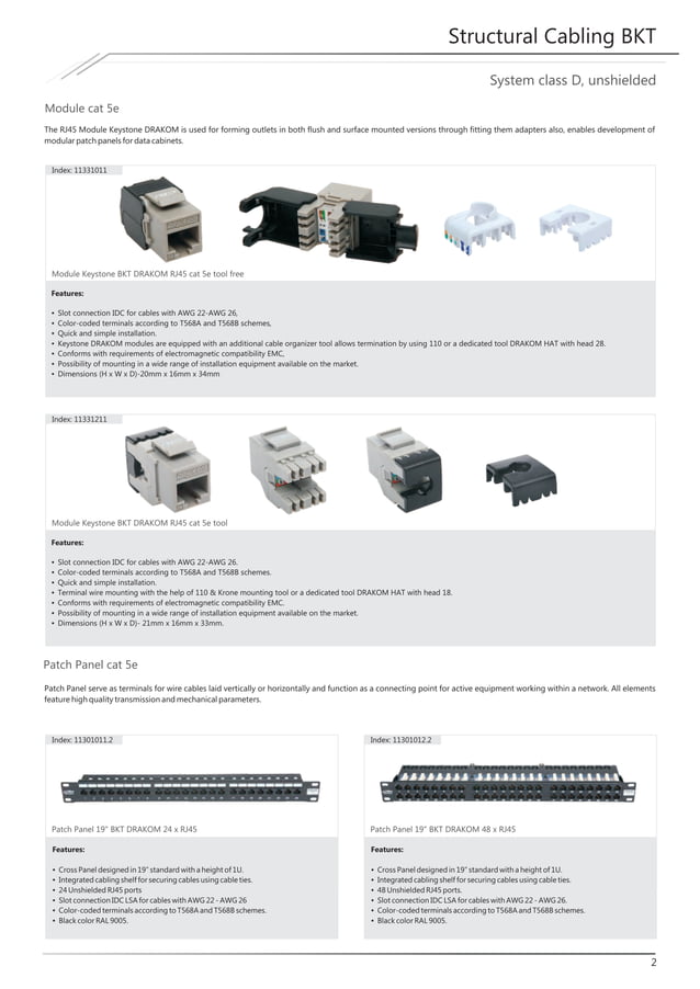structural cabling system | PDF