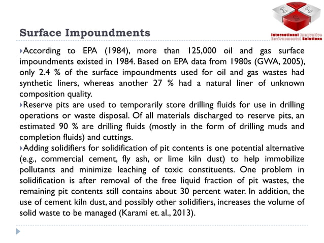 Oil & Gas industry Waste Management | PDF