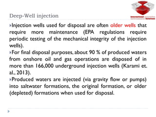 Oil & Gas industry Waste Management | PDF