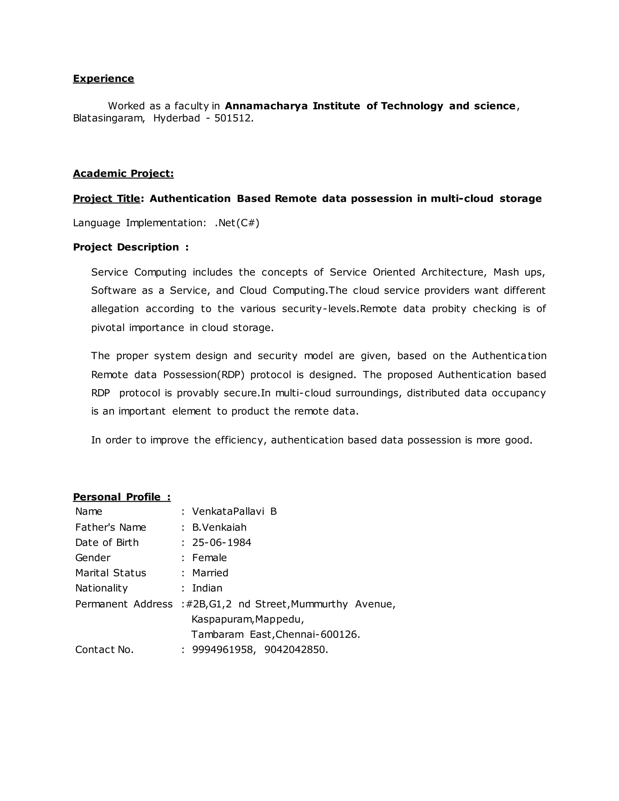 PallaviResume | DOCX