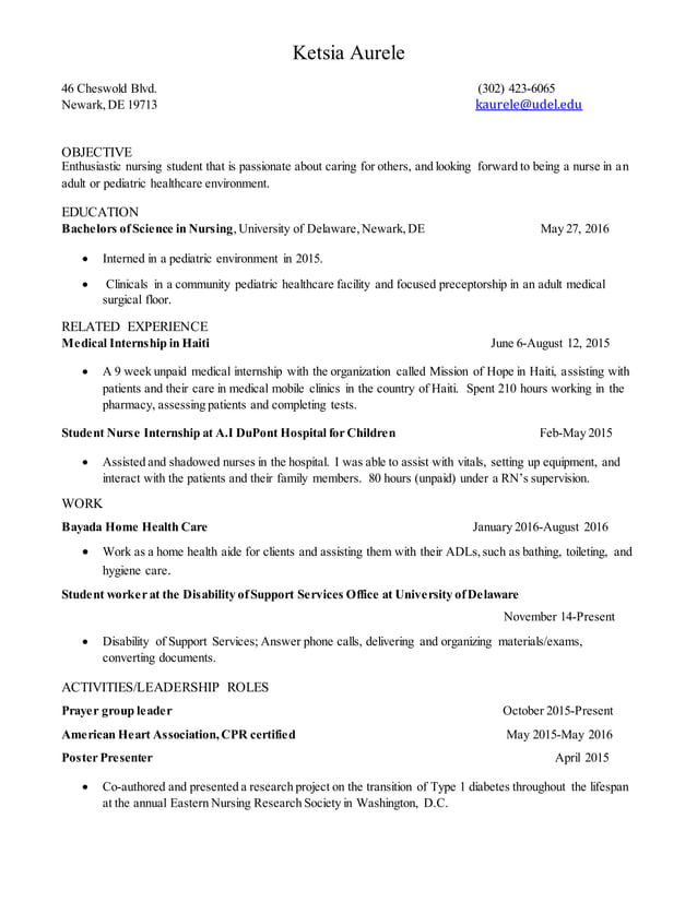Ketsia resume (1) | PDF
