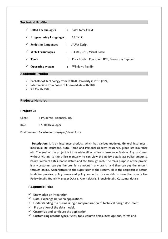 muneender sfdc resume | DOC | Computer Software and Applications | Computing