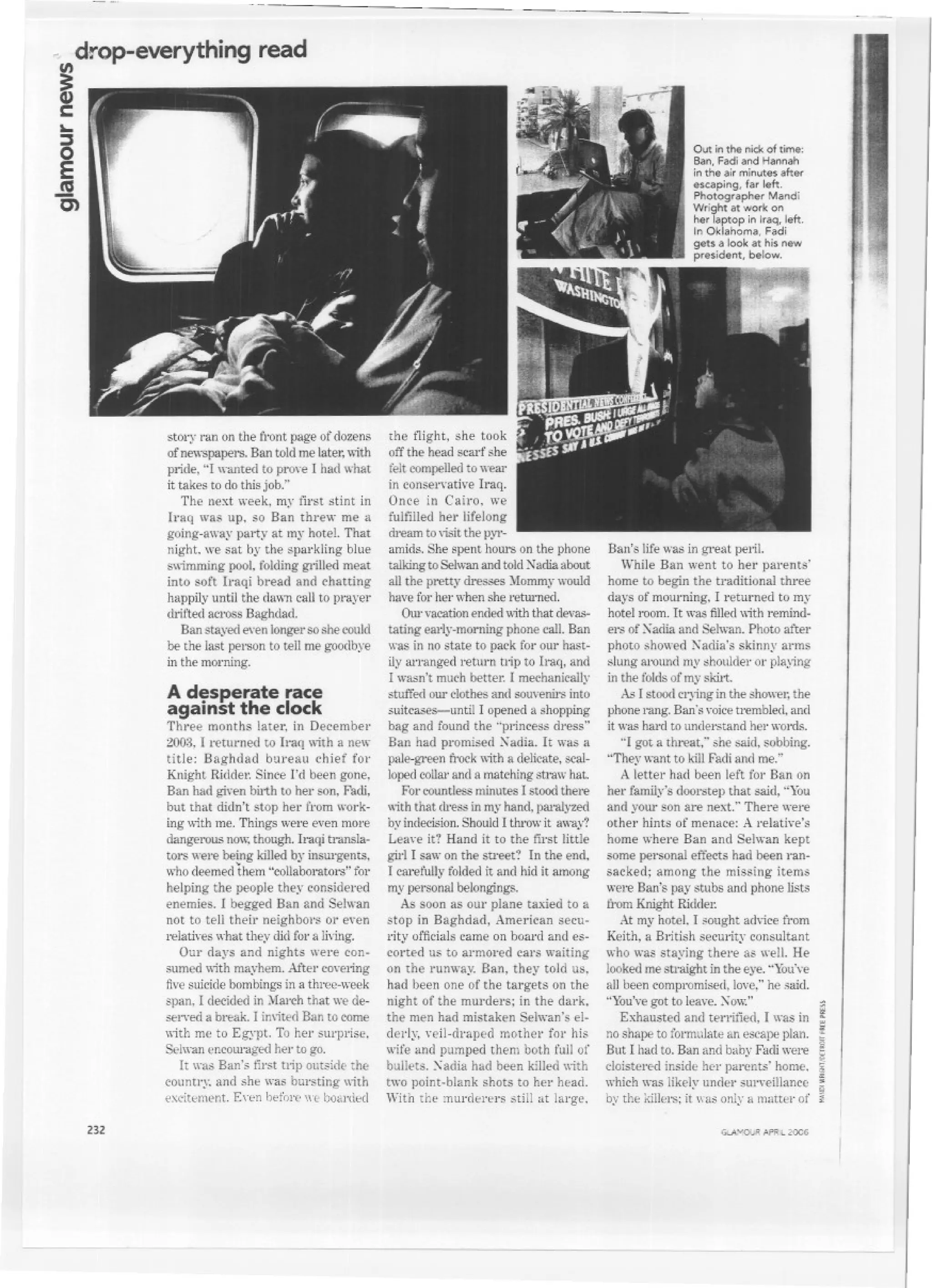 Basel's Article Glamour April issue | PDF