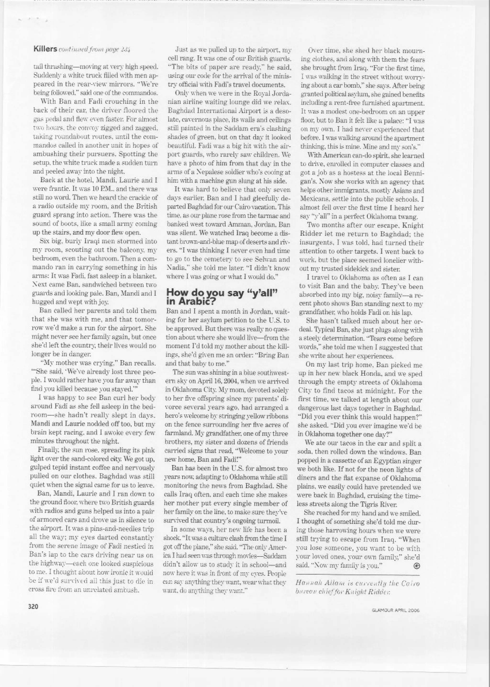 Basel's Article Glamour April issue | PDF