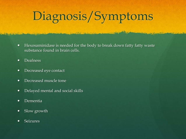 justin tay sachs disease | PPT