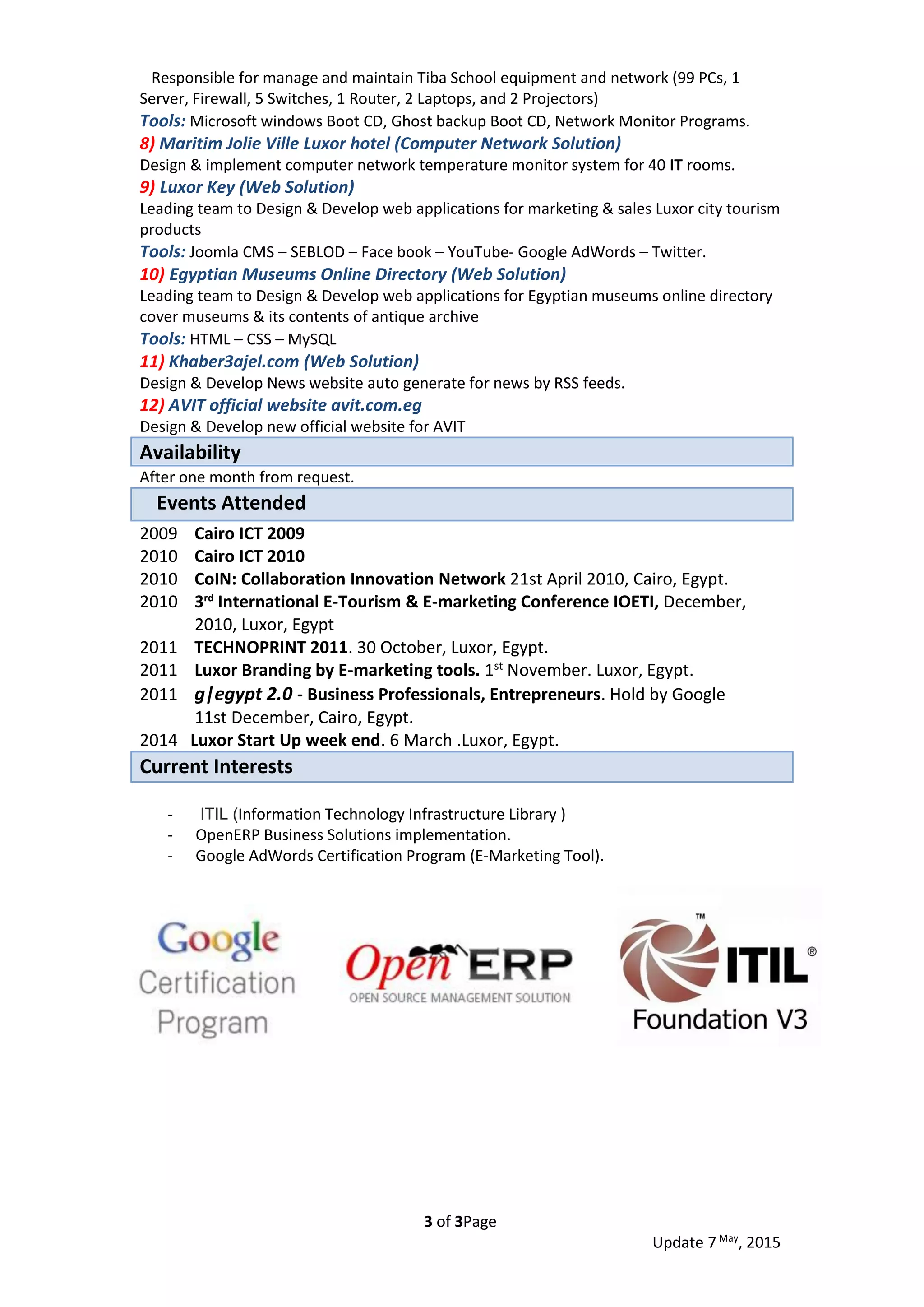 Bahaa Abd-Elrazek CV | PDF